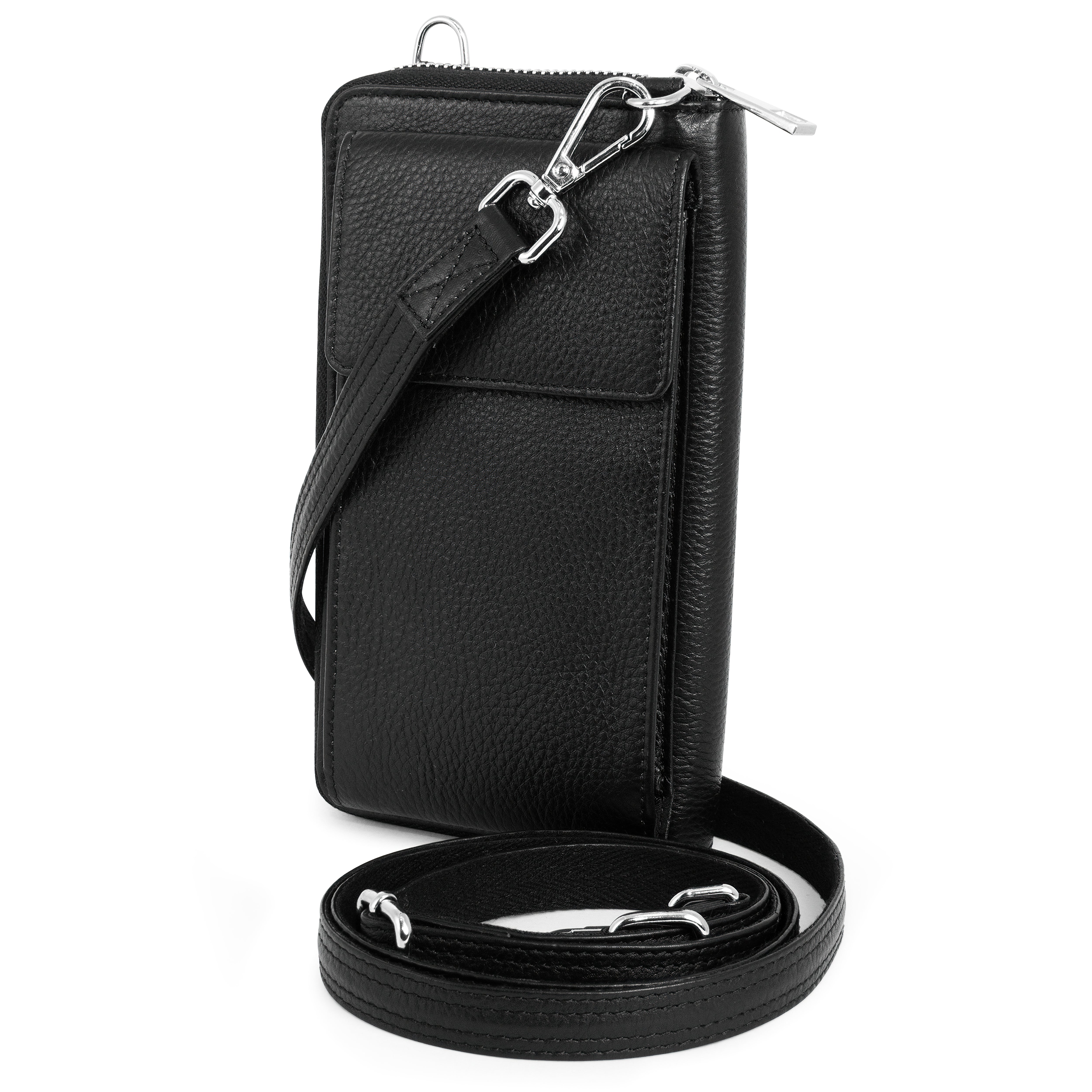 Small Crossbody Wallet Purse – RFID Secure, Extra Storage | Bull Guard