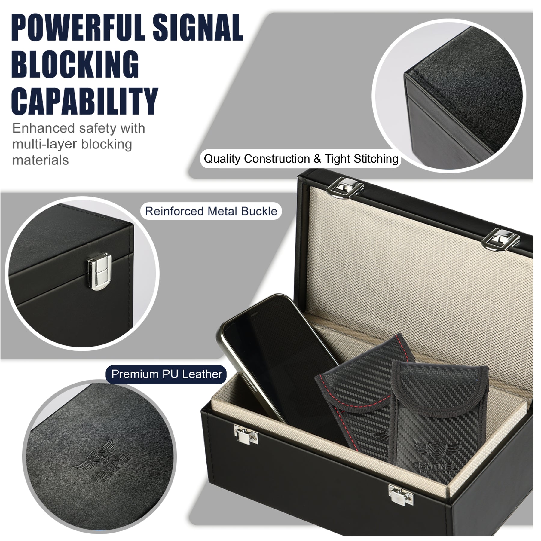 Faraday Protector Box – Premium Key Fob Signal Blocking Case | BULL ...