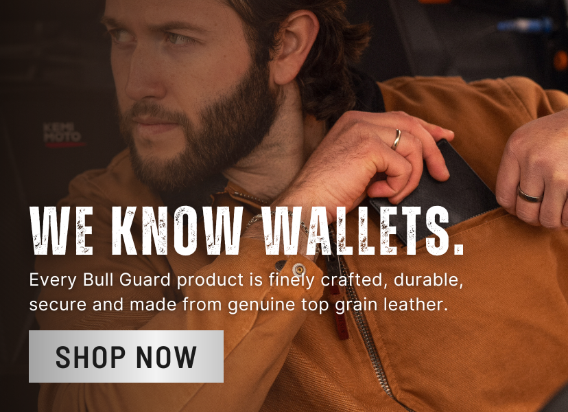 Bull Guard Leather Wallets and Accessories for Men and Women